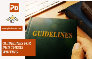 Guidelines for PhD Thesis Writing [Expert Support for Paper Writing]
