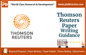 Thomson Reuters Paper Writing Guidance [Reputed Journal Publication]