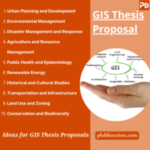 GIS Thesis Proposal Services