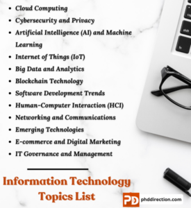 Information Technology Topics Ideas