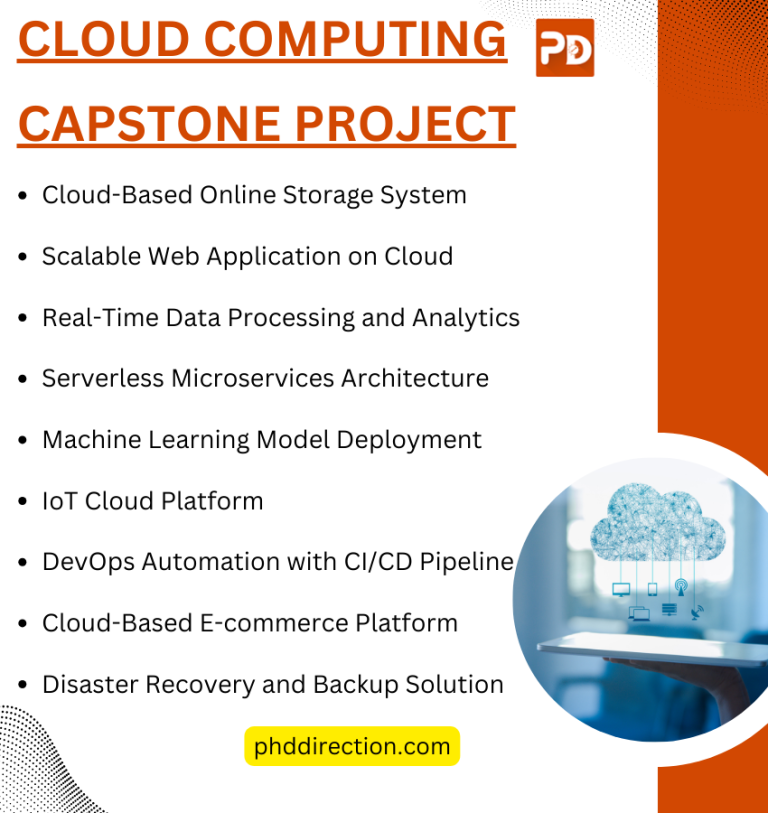 Cloud Computing Capstone Project And Thesis Ideas