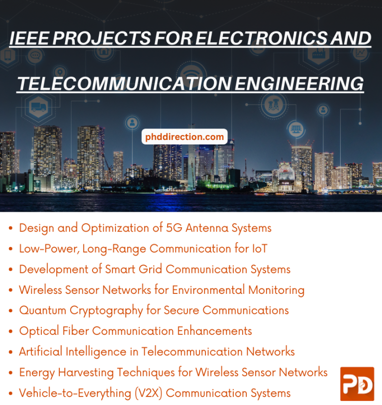 IEEE Topics for Electronics and Telecommunication Engineering